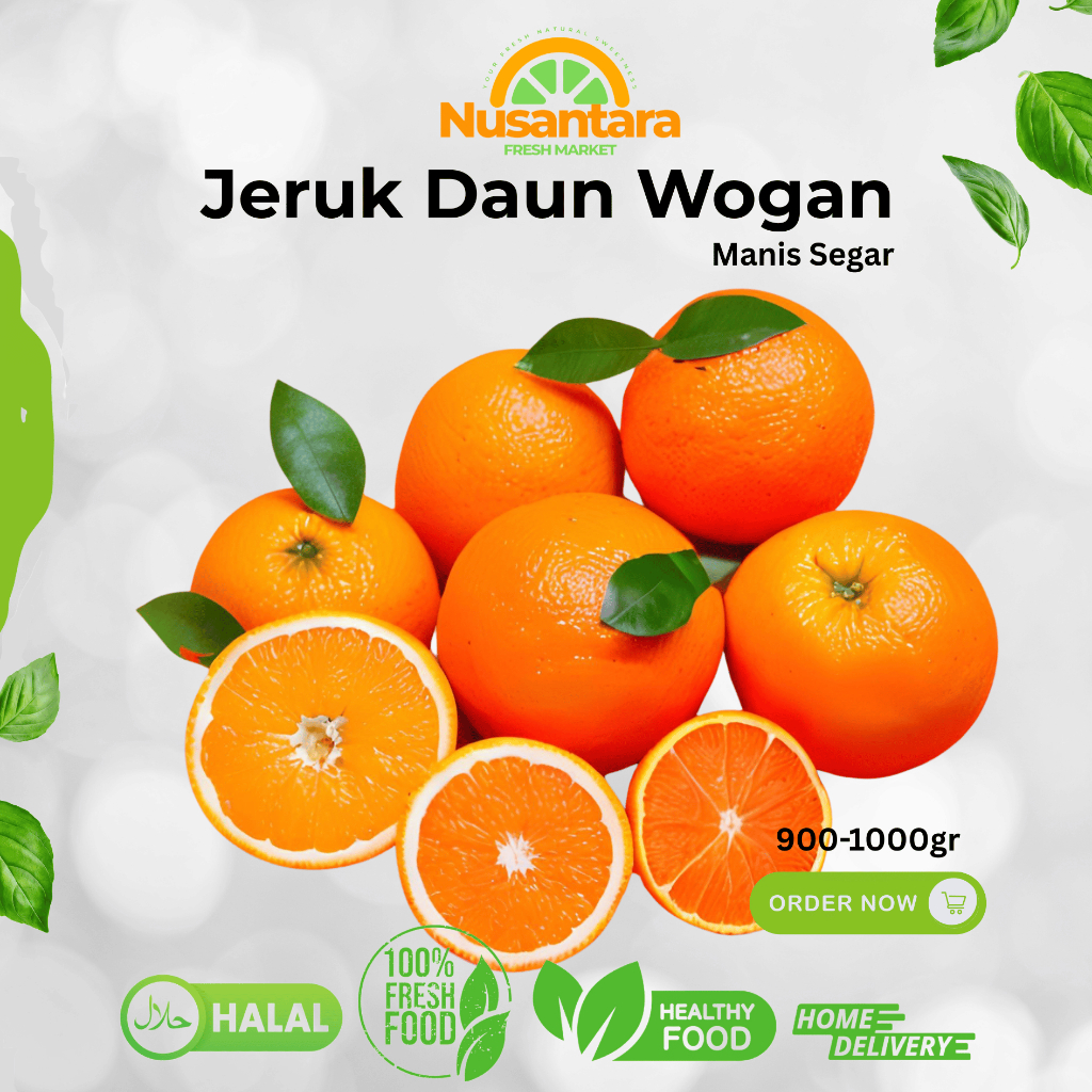 Jual Wogan Daun Manis Segar Mandarin 1kg | Shopee Indonesia
