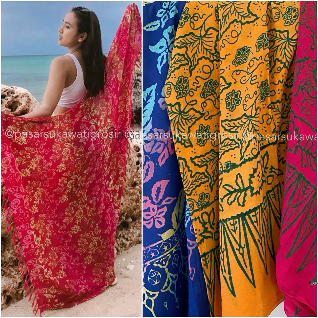 Jual KAIN PANTAI BALI RAYON MOTIF FULL STAMP HALUS ADEM TEBAL MURAH GROSIR | Shopee Indonesia