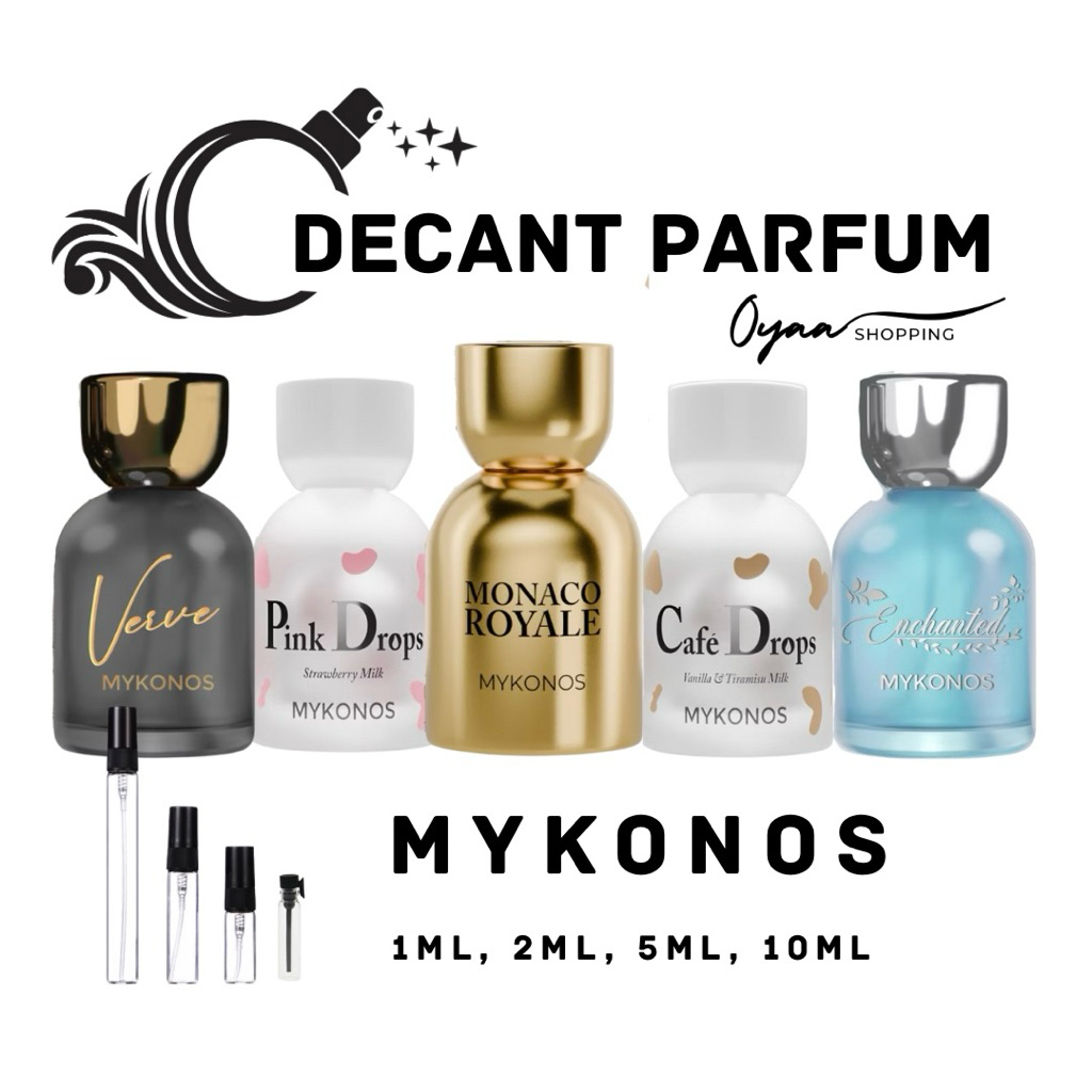 Jual DECANT PARFUM - Mykonos Monaco Royale, Enchanted, Verve, Pink ...
