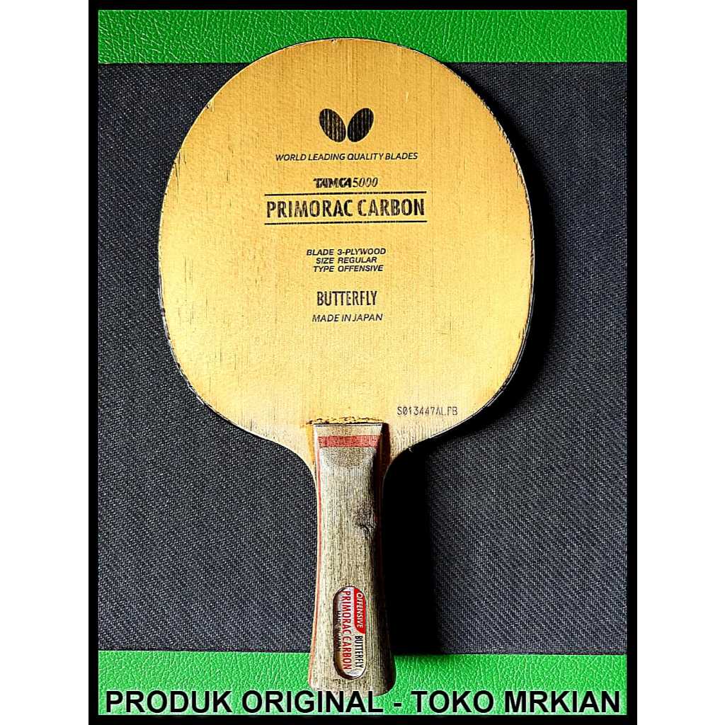 Jual Blade Butterfly Primorac Carbon _05 | Shopee Indonesia