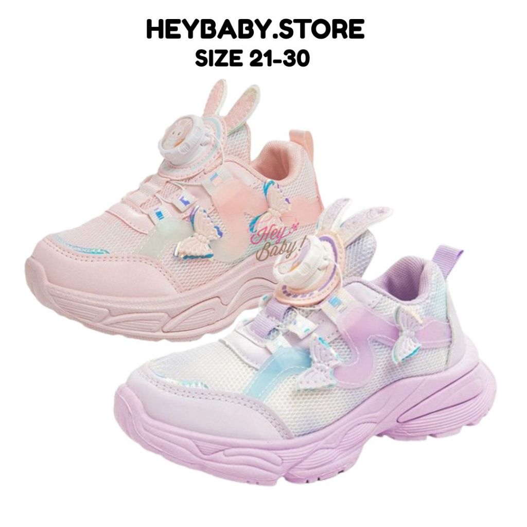Jual PROMO 7.7 heybaby BUNNY KUPU-KUPU Sepatu Anak Fashion Perempuan ...