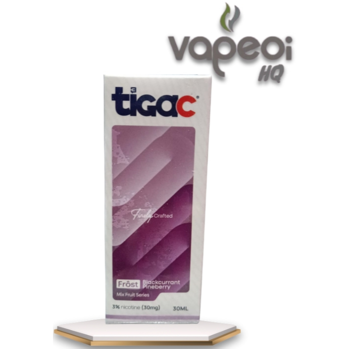 Jual Tigac Frost Blackcurrant Pineberry 30ml 30mg Liquid Salt | Shopee ...