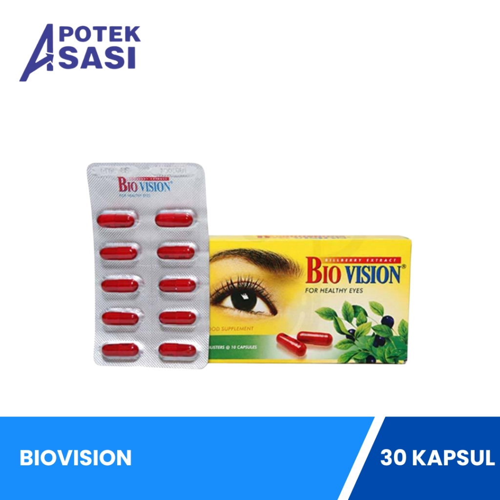 Jual Biovision Box 10 Strip @ 10 Kapsul - Membantu Menjaga Kesehatan ...