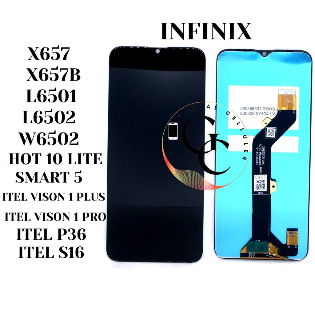 Jual Lcd Infinix Hot 10 Lite Smart 5 Itel Vision 1 Plus Itel Vision 1 ...