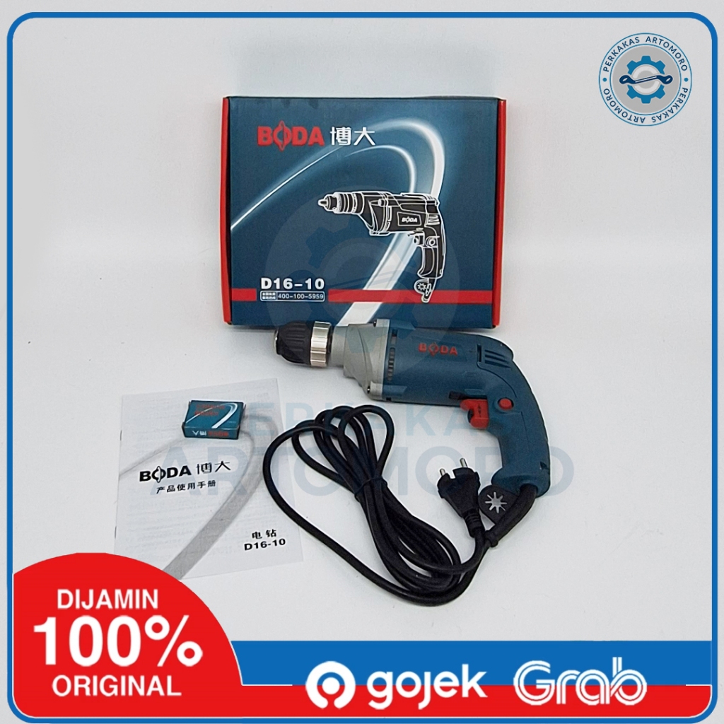 Jual Boda Mesin Bor Listrik Kayu Dan Besi Drill 10mm Mesin Multifungsi ...