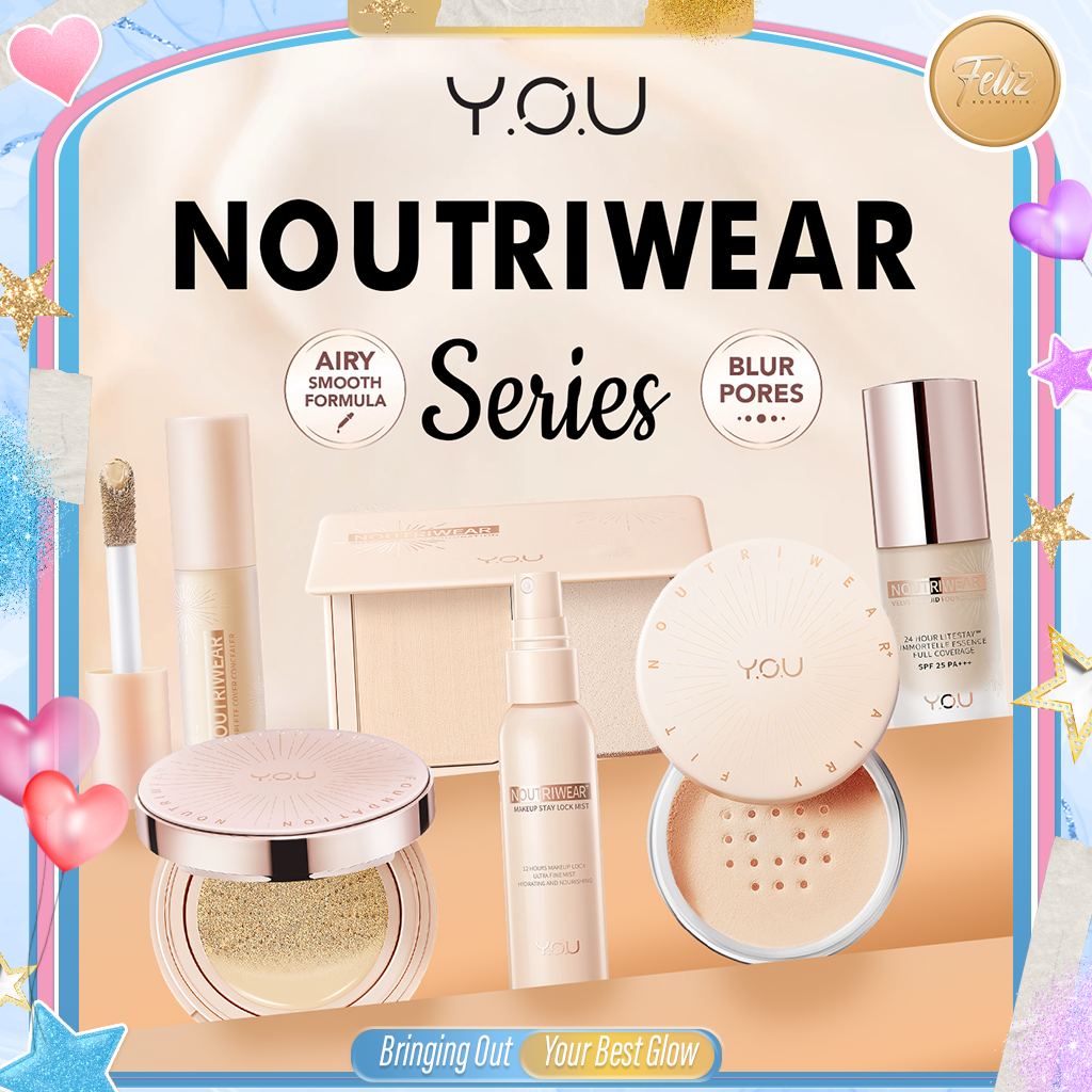 Jual * FELIZ * YOU NoutriWear+ Airy Fit Loose Powder 15g | Cushion ...