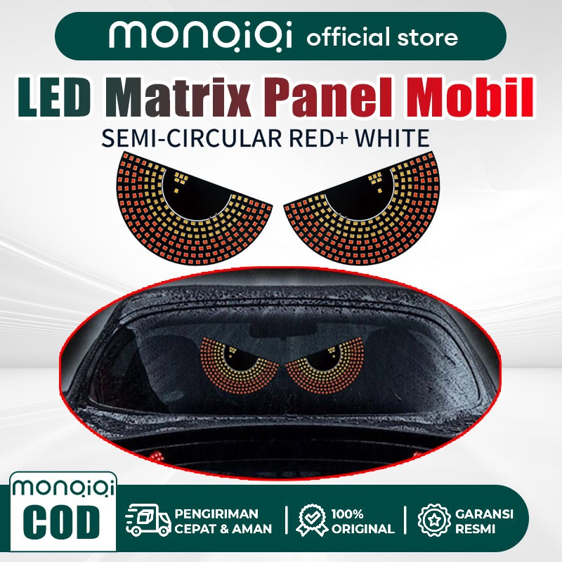 Jual Lampu Tembak LED Matrix Panel Mobil Sign Source Bluetooth Lampu ...