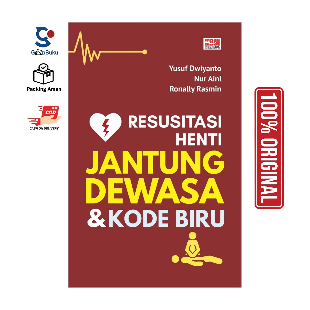 Jual Buku Resusitasi Henti Jantung Dewasa & Kode Biru (81) Ns. Yusuf ...