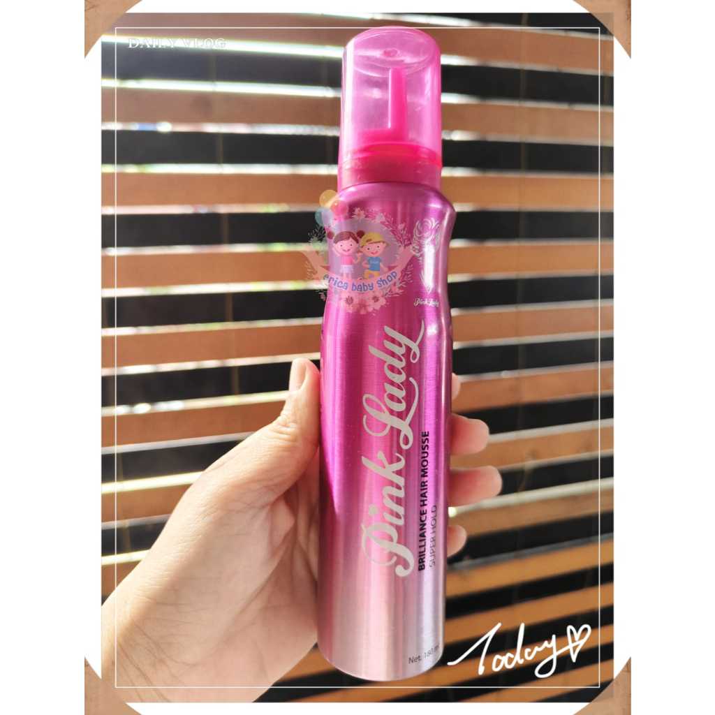 Jual Pink Lady Foam / Hair Mousse Super Hold 180ml (100% ORIGINAL ...