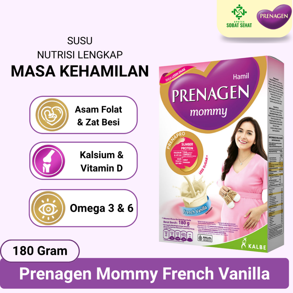 Jual Prenagen Momy Rasa Vanila untuk membantu memenuhi nutrisi lengkap ...