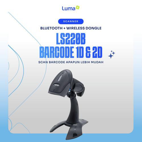 Jual Barcode Scanner Sano LS220 Bluetooth Desktop Android USB Laser 2D ...