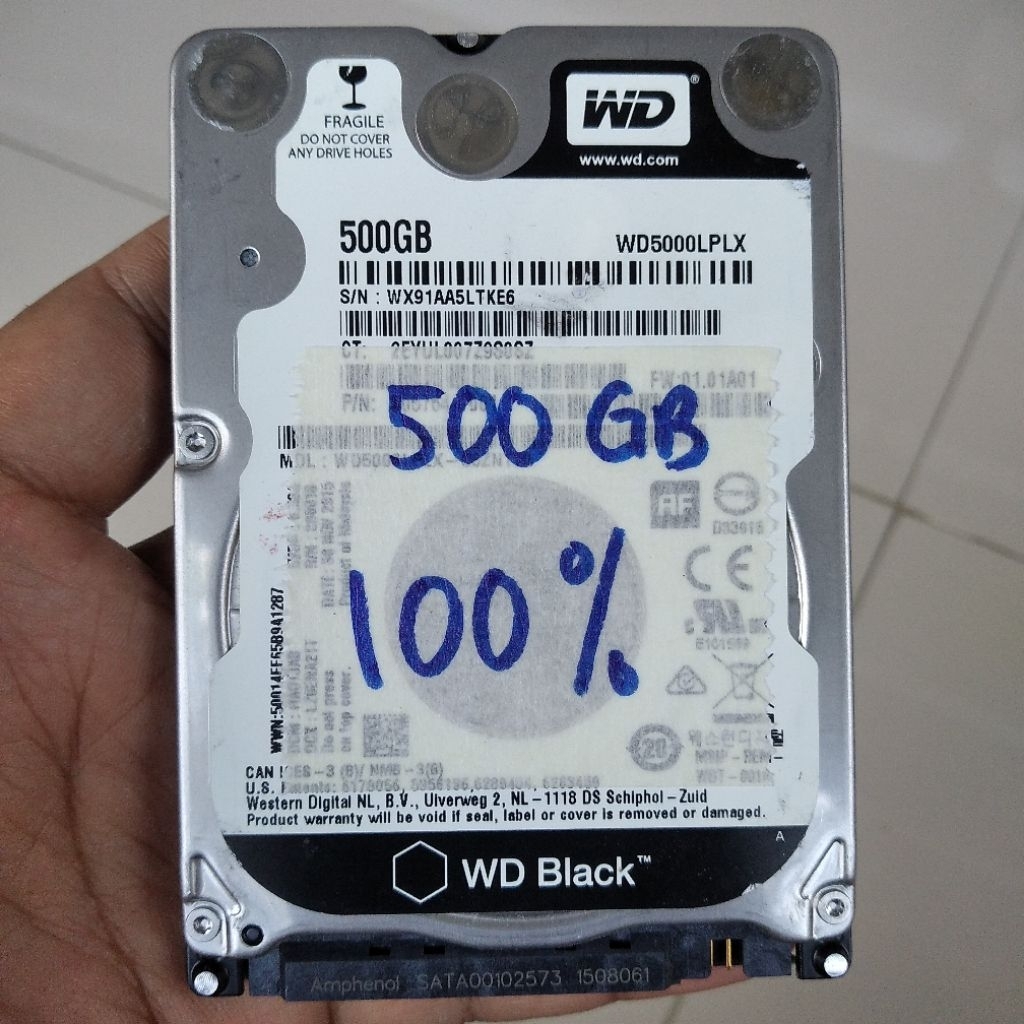 Jual 500GB 500 GB SATA Hardisk HDD Drive 2.5 inchi 7200 RPM normal ...