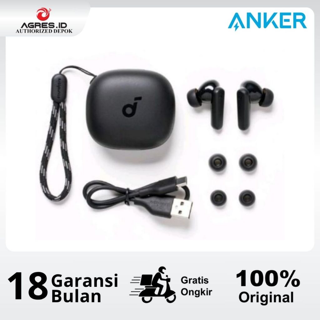 Jual TWS Anker SoundCore R50i Earbuds Earphone True Wireless 5.3 Extra ...