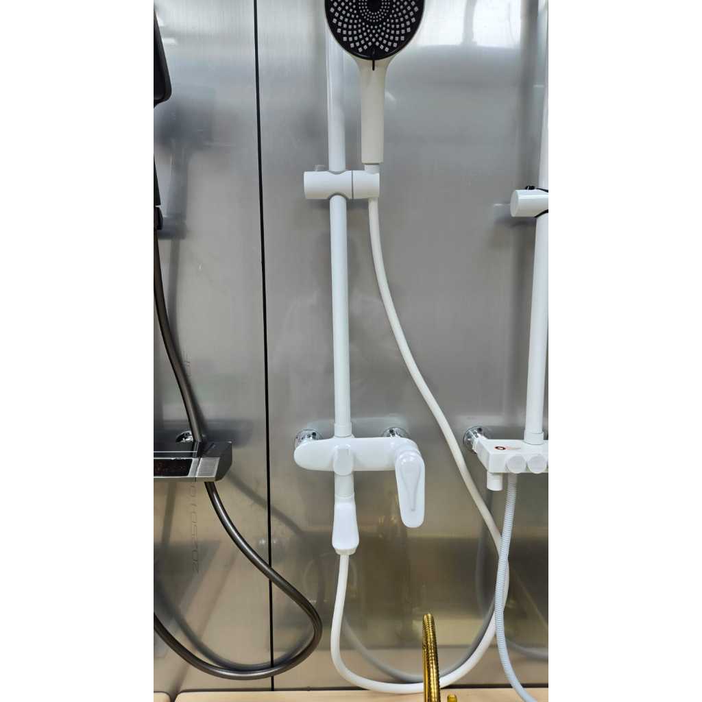 Jual Shower Set Komplit Hand Shower Valpra White | Shopee Indonesia
