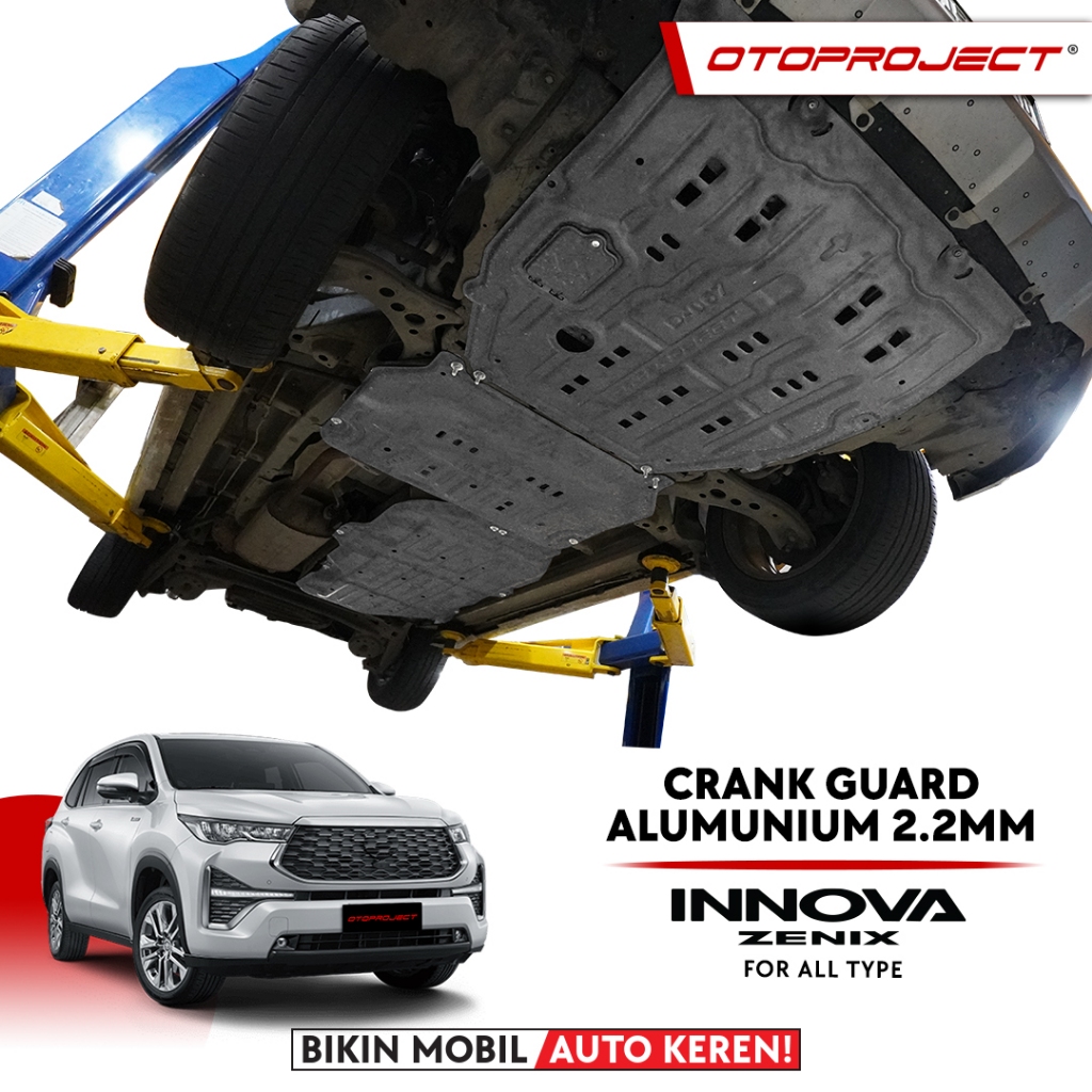 Jual Otoproject Crank Guard Zenix Alumunium/Pelindung bawah mesin mobil ...