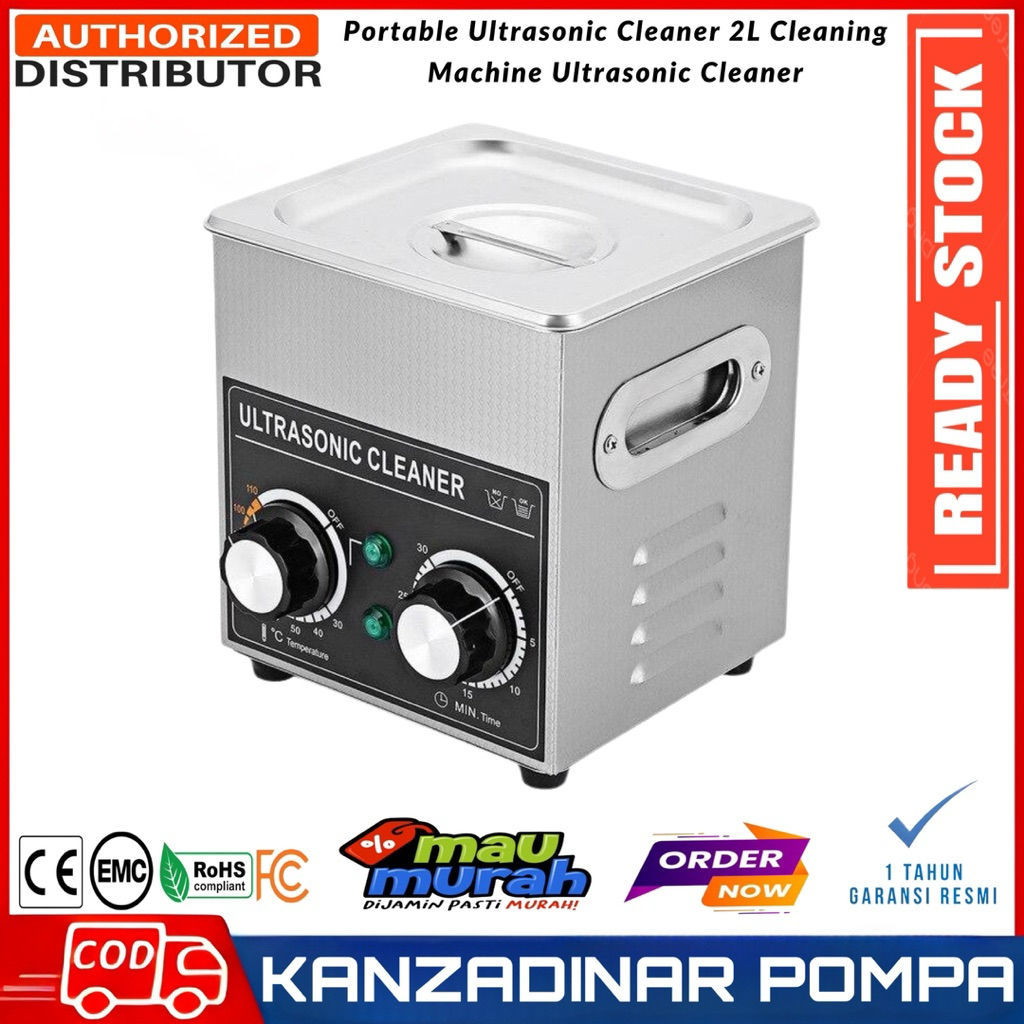 Jual Portable Ultrasonic Cleaner 2L Cleaning Machine Ultrasonic Cleaner ...
