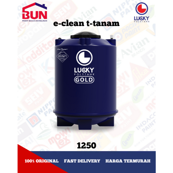 Jual Tandon Toren Tangki Air Lucky Tanam 1000 Liter 1250 Liter Pendam ...