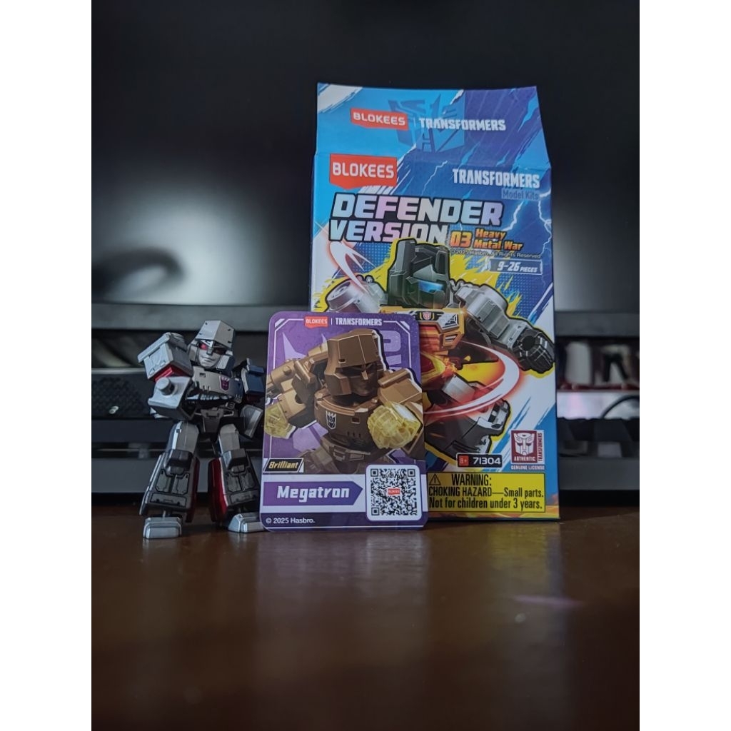 Jual Blokees Transformers defender 03 briliant Megatron (ofc) | Shopee ...