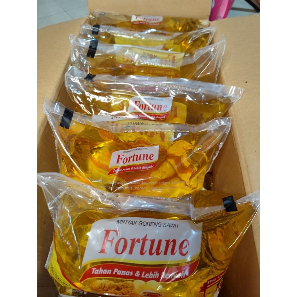 Jual Minyak Goreng Fortune Pillow ( 4 Liter ) 800ml x 5 PCS | Shopee ...