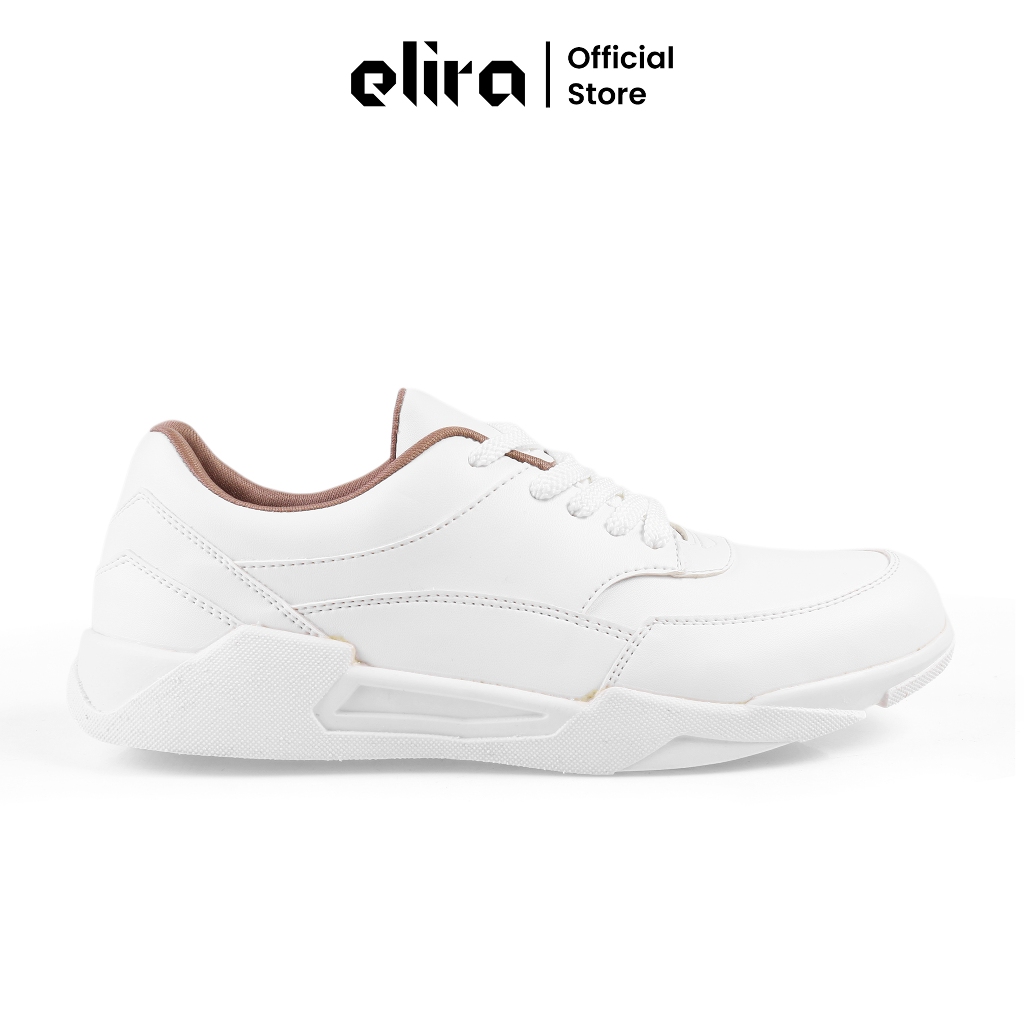Jual ELIRA Sepatu Sneakers Wanita CLARA White Cream Casual Shoes Women ...