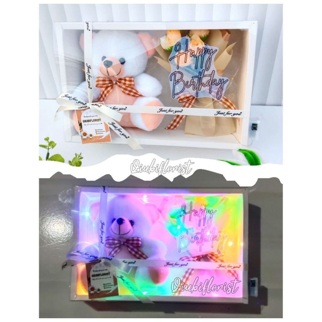 Jual BOX BONEKA KADO ULTAH BIRTHDAY ATAU WISUDA | Shopee Indonesia