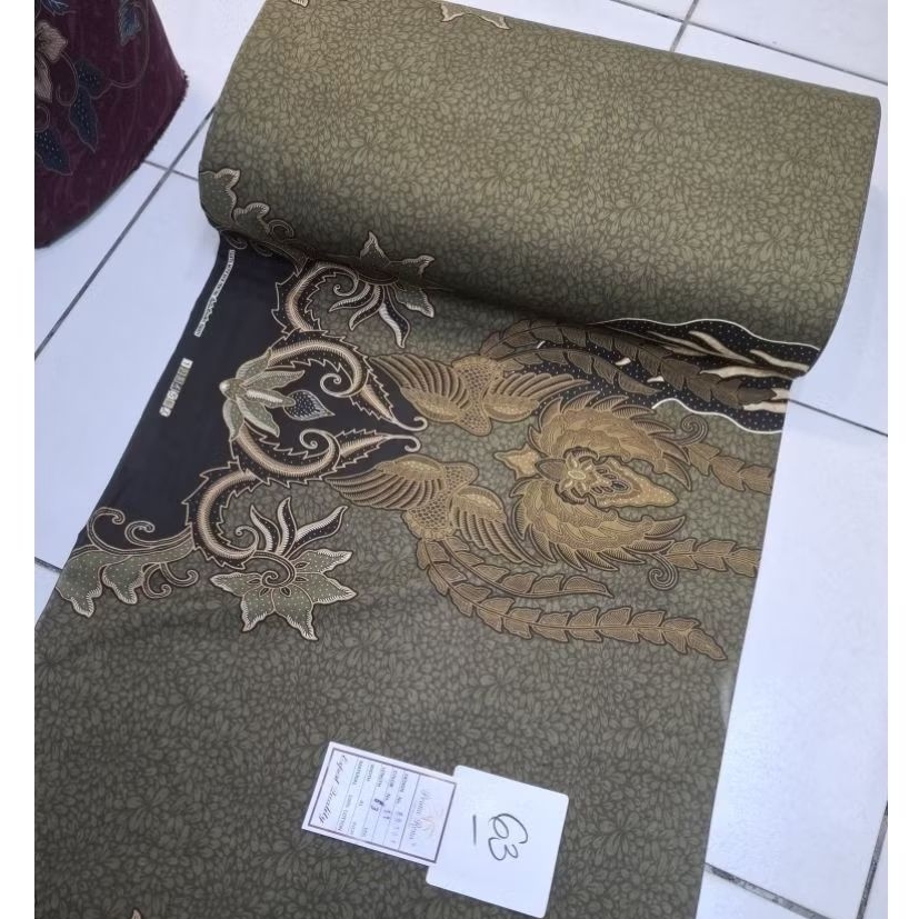 Jual bahan batik katun batu raden exclusive // batik katun batu raden original // bahan batik ...