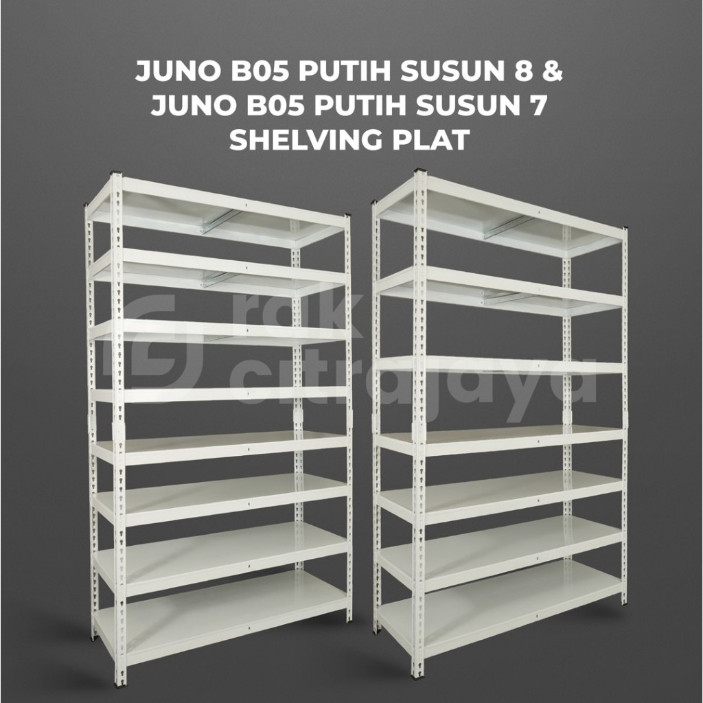 Jual FULL BESI RAK GUDANG SIKU LUBANG SERBAGUNA SHELVING PLAT TIDAK ...