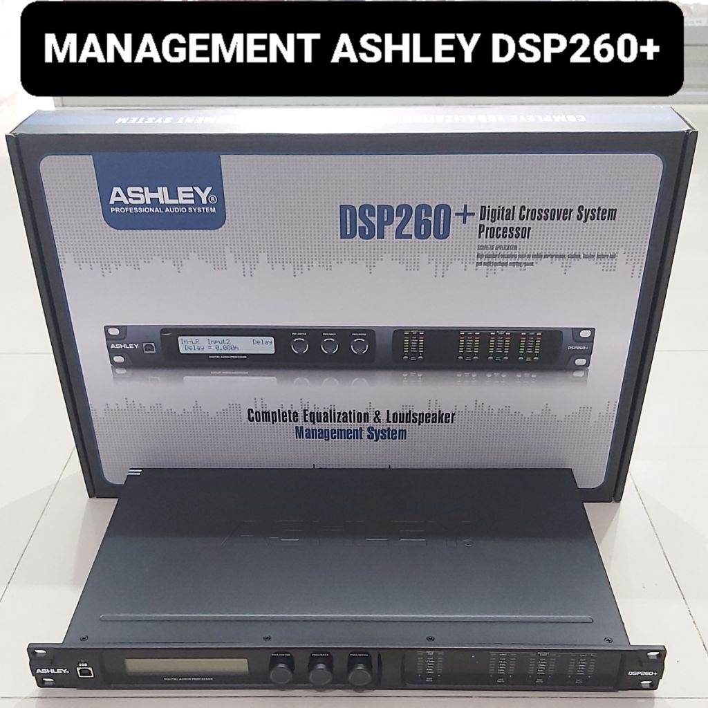 Jual ASHLEY Speaker Management DSP260+ DLMS System Dsp 260 + | Shopee ...