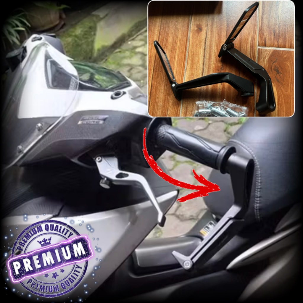 Jual spion motor spion handguard jalu lipat full cnc aluminium diecast ...