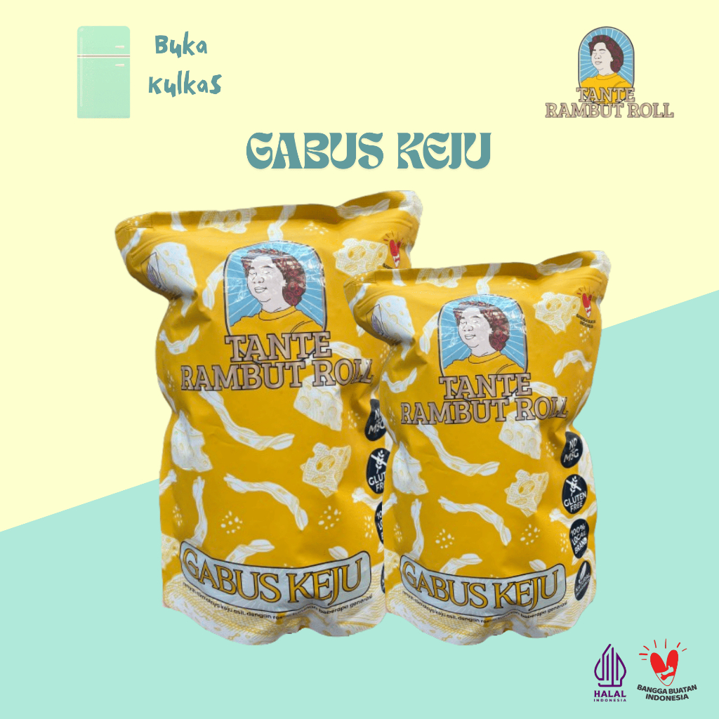Jual BUKA KULKAS - TANTE RAMBUT ROLL Gabus Keju Gluten Free Halal ...