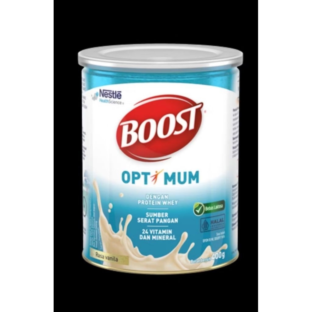Jual NESTLE BOOST Optimum Susu Nutrisi Vanila Dewasa dan Lansia Kaleng ...