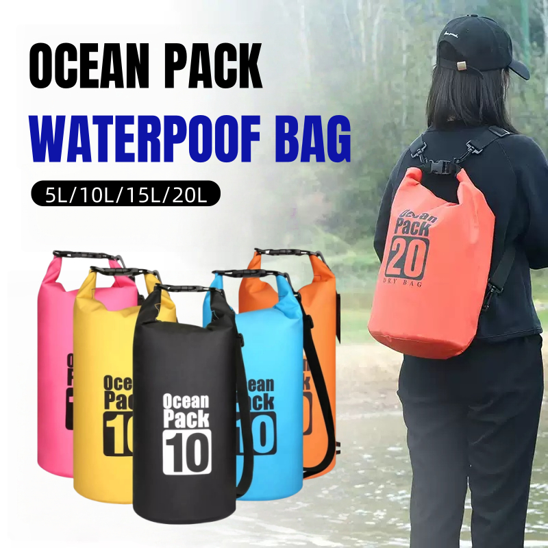 Jual CARAT Ocean Pack Drybag Waterproof Tas Anti Air 5l/10l/15l/20l ...
