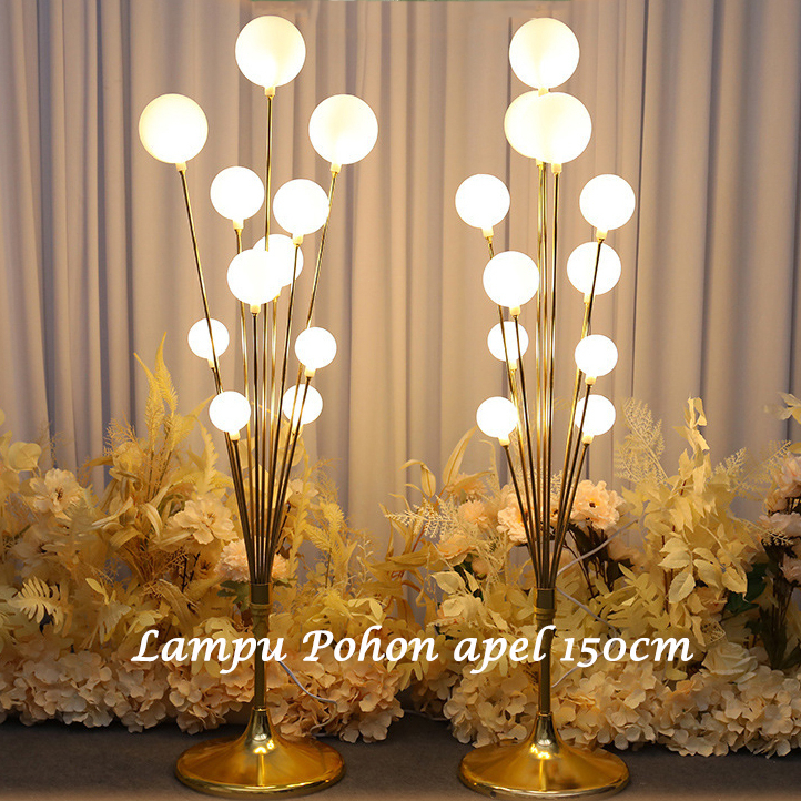 Jual CELOGLO Pernikahan Pernikahan Pohon Apel Standing Lampu Hias Mewah ...
