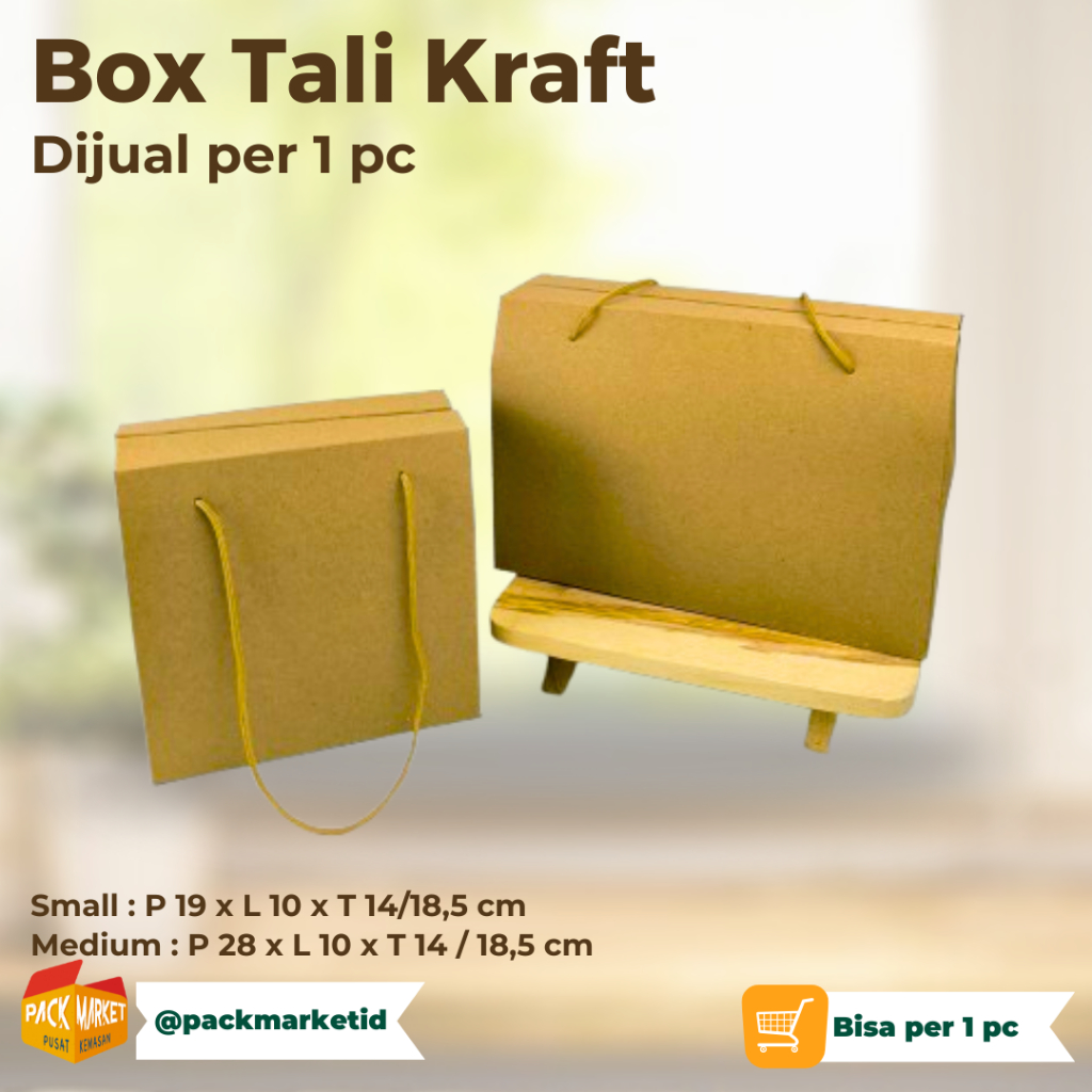 Jual Box Tali Kraft - Box sovenir / Box Toples / Box Hampers Murah ...