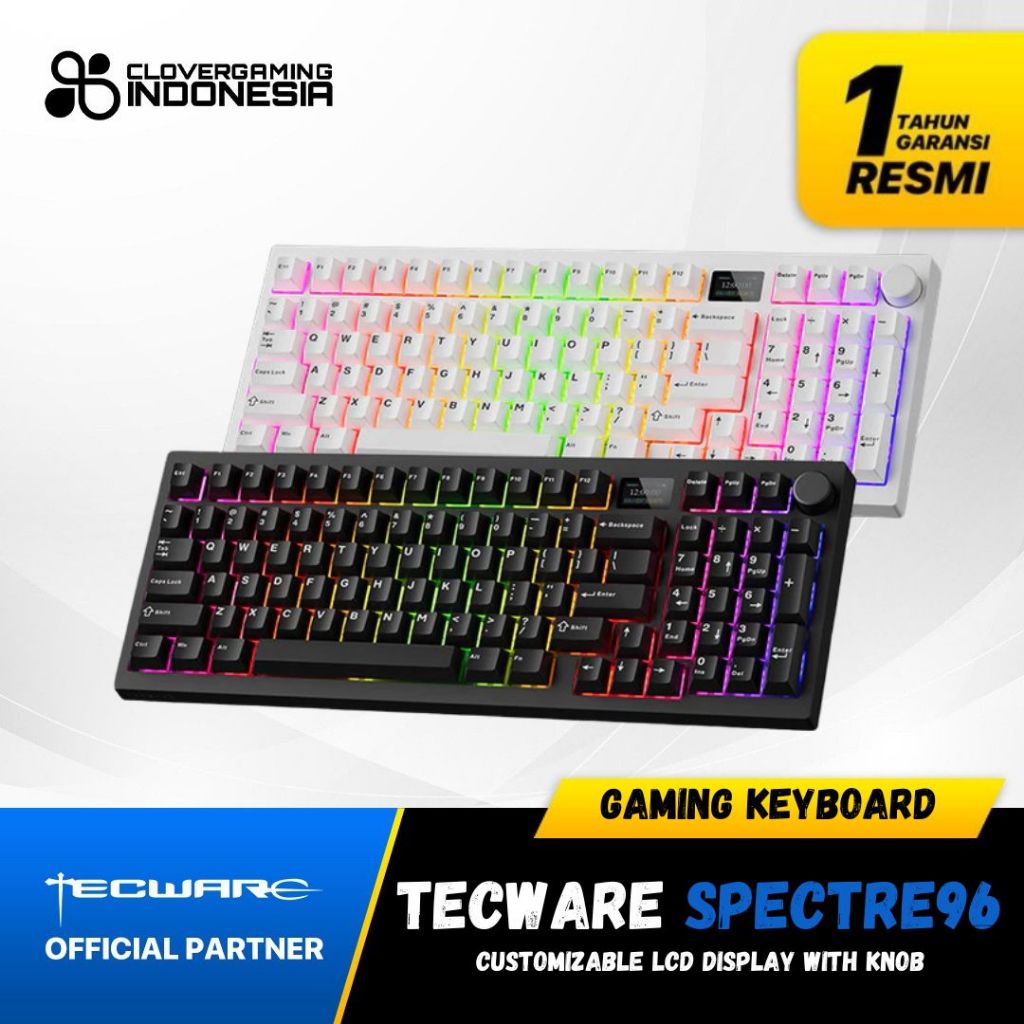 Jual Tecware Spectre96 Spectre 96 Wireless Mechanical Gaming Keyboard 3 ...