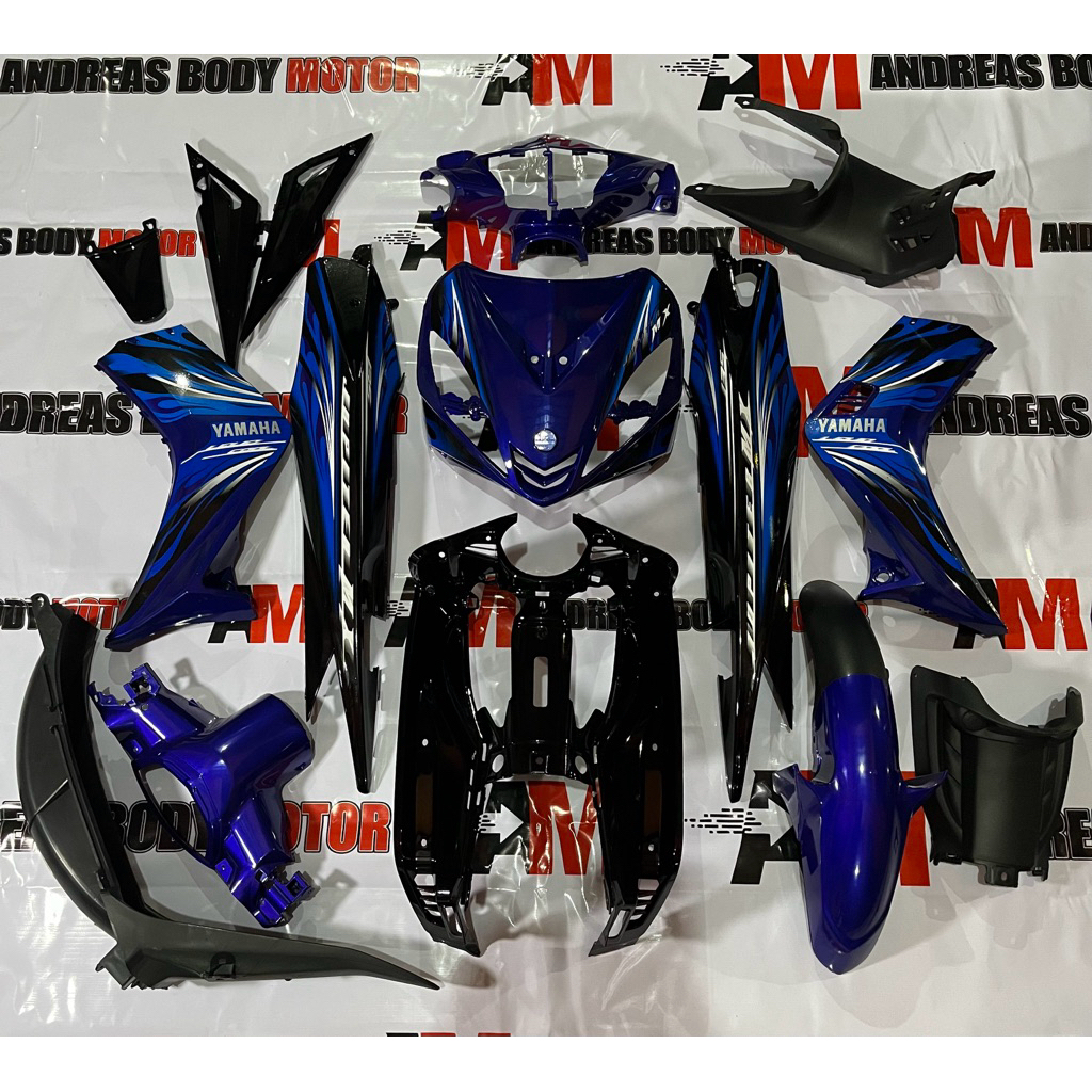 Jual Full body halus kasar jupiter mx old warna biru hitam plus ...