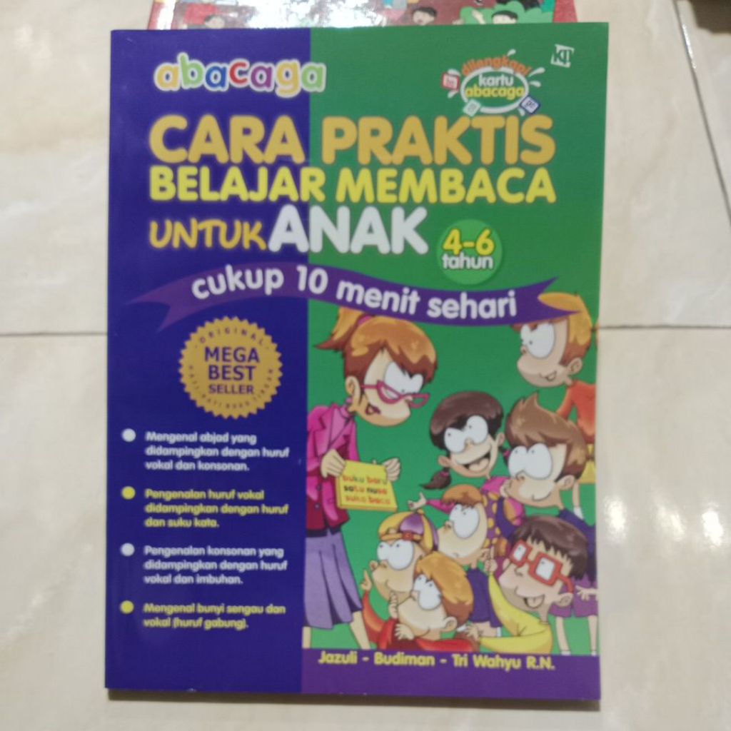 Jual Buku Belajar Membaca Cara praktis Belajar Membaca Untuk Anak Cukup ...