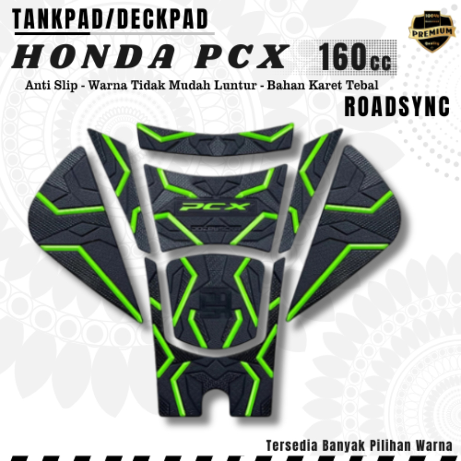 Jual Tankpad Honda PCX 160 cc ROADSYCN 2025 Deckpad Pelindung Bordes ...