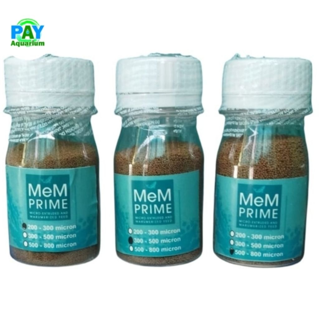 Jual Pelet MeM prime 200-300 300-500 500-800 micron 30gr Pakan Burayak ...