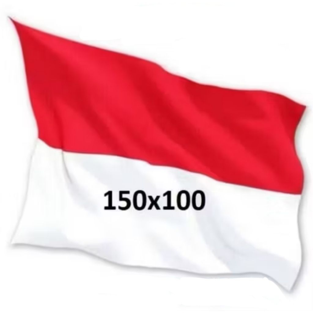 Jual Bendera Merah Putih Kain Poly-Ester Indonesia Merdeka 1945 ...