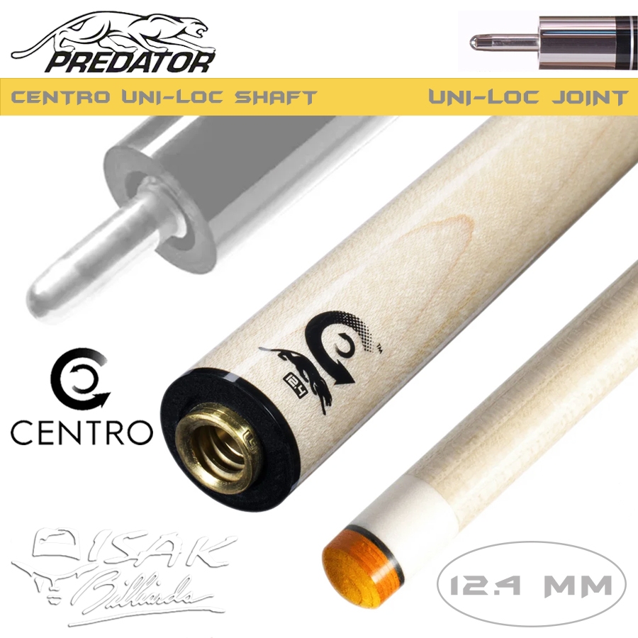 Jual Predator Centro Shaft for Uni-Loc® Joint - Uniloc Low Deflection Billiard Stick Biliar ...