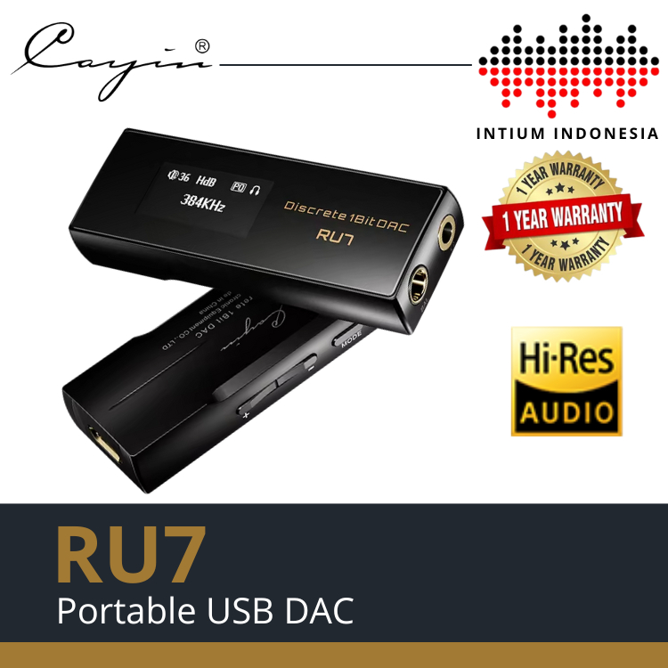 Jual Cayin RU7 / RU-7 / RU 7 Portable USB DAC Amplifier Dongle | Shopee ...