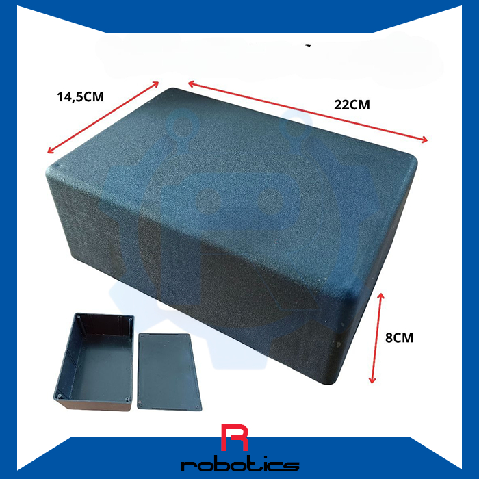 Jual Box Project X7 Hitam Plastik Jumbo Besar 21X14X8 Keperluan ...