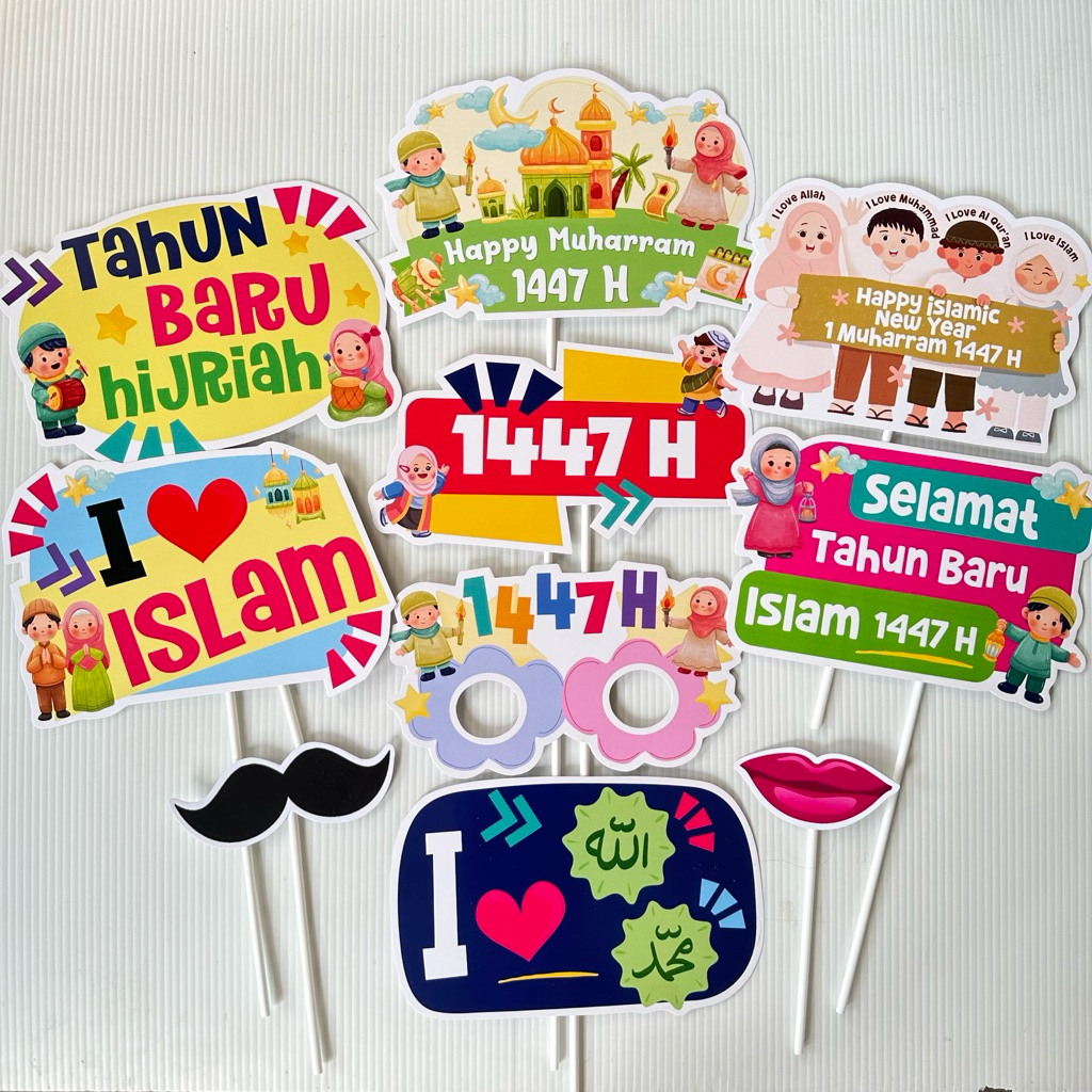 Jual PROPS PHOTOBOOTH POSTER PAWAI TAHUN BARU ISLAM MUHARRAM HIJRIAH ...
