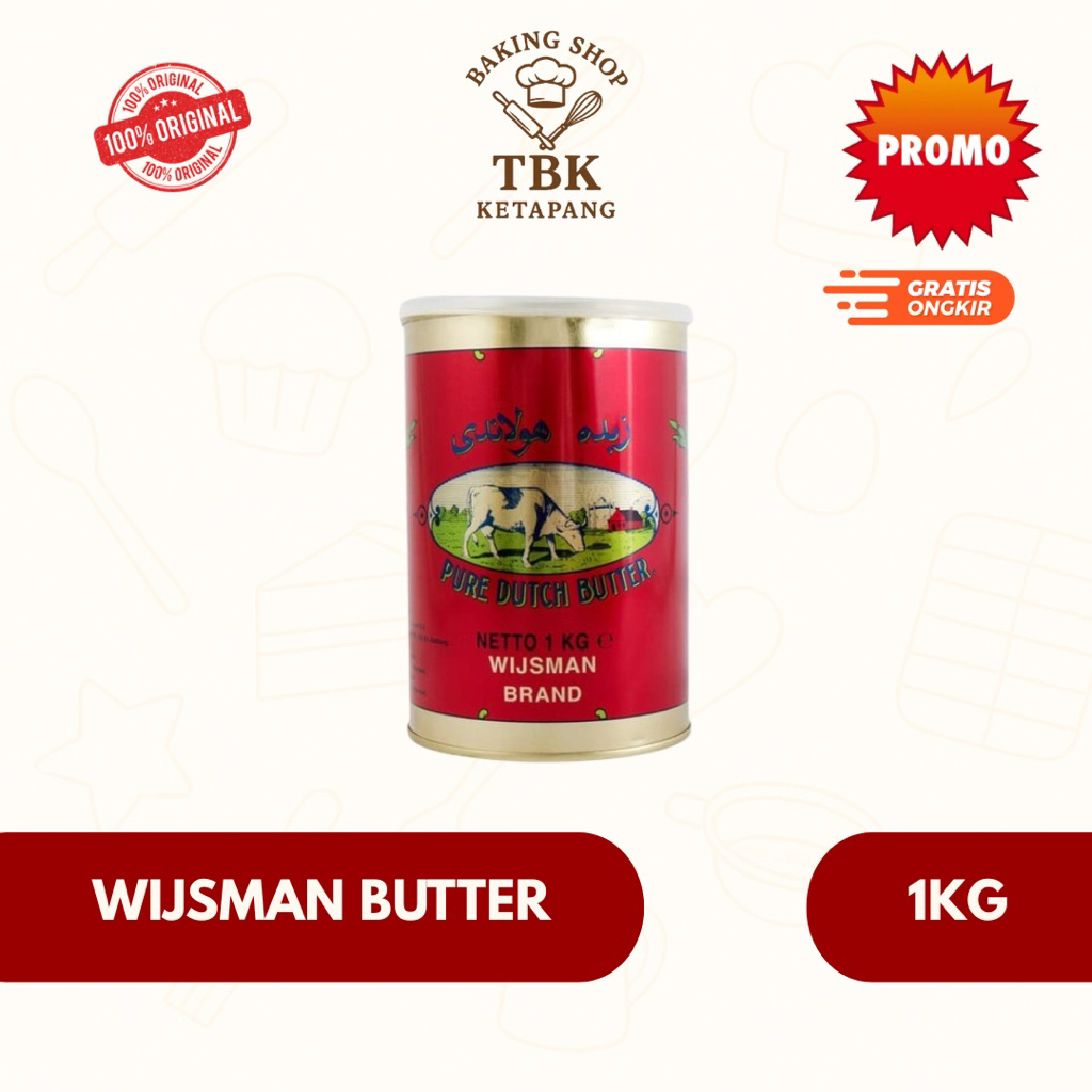Jual Wijsman Butter / Mentega Wisman Butter 1KG | Shopee Indonesia