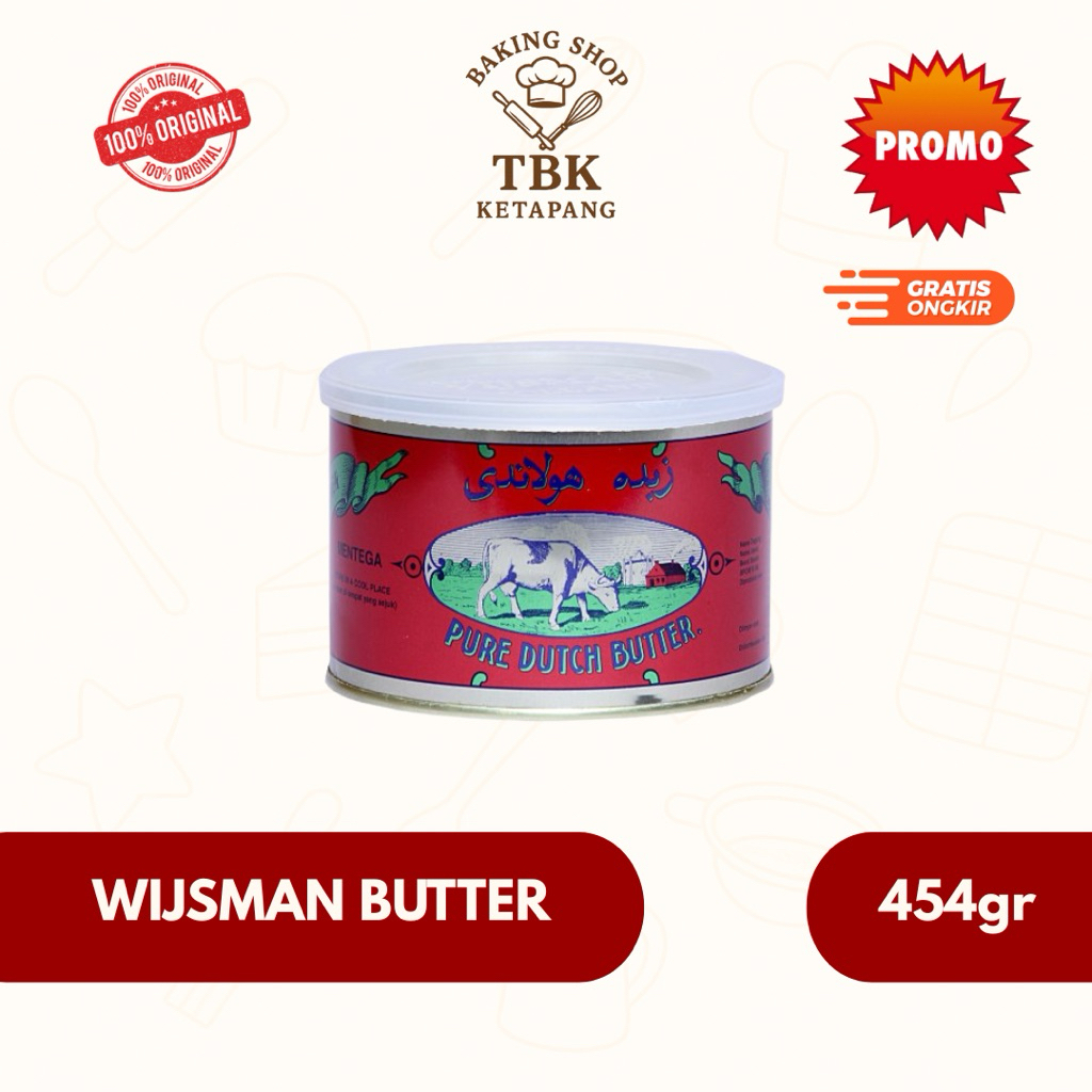 Jual Wijsman Butter / Mentega Wisman Butter 454gram | Shopee Indonesia