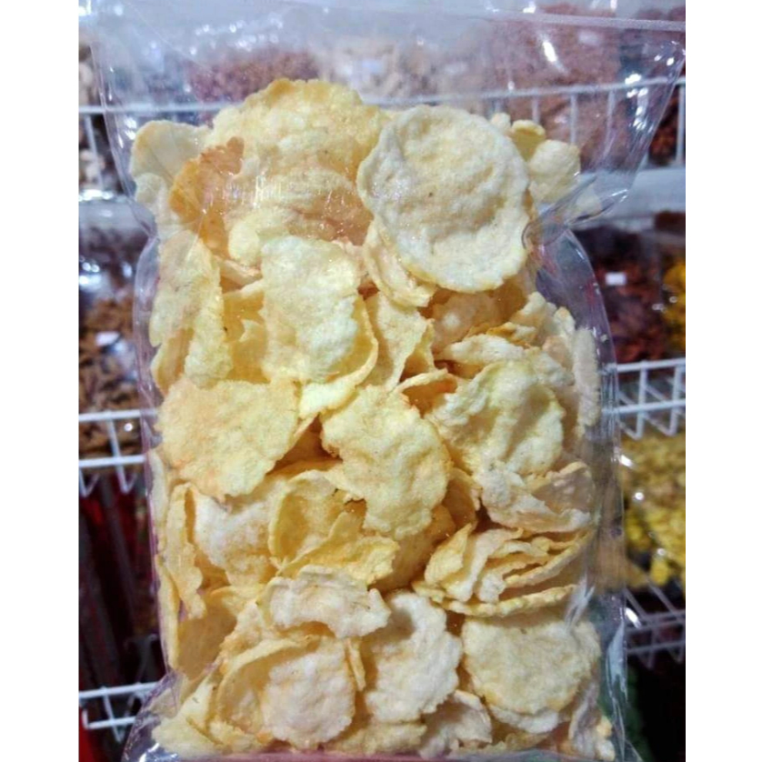 Jual Emping asin keripik melinjo original 500gram | Shopee Indonesia
