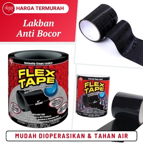 Jual Lakban Anti Bocor Flex Tape Anti Leak Isolasi Ajaib Lakban Pipa Bocor Lakban Flex Tape ...