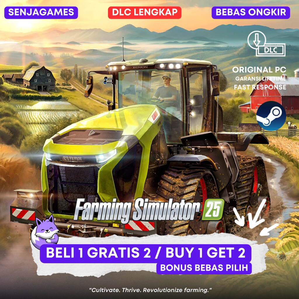 Jual Farming Simulator 25 Original PC Game | Shopee Indonesia