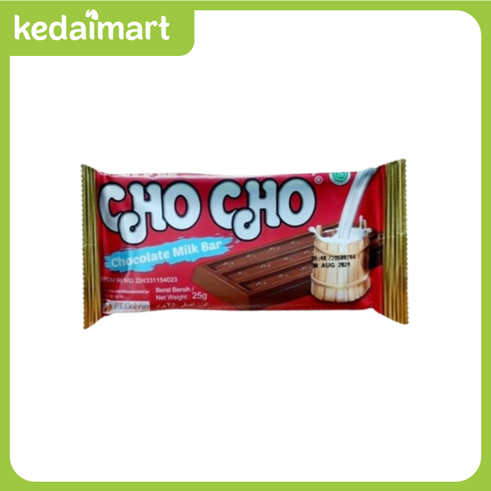 Jual Cho Cho Chocolate Milk Bar 20 Gram | Shopee Indonesia